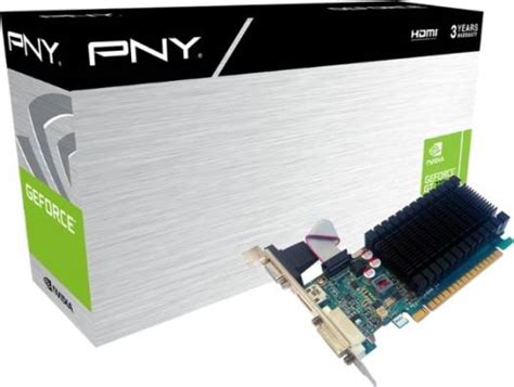 PNY GF710 NVIDIA GeForce GT-710 Graphics Card, 954MHz 1GB PCI Express ...