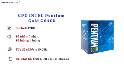 Cpu Intel Pentium B Vi X L Pentium Gi R Ch Nh H Ng