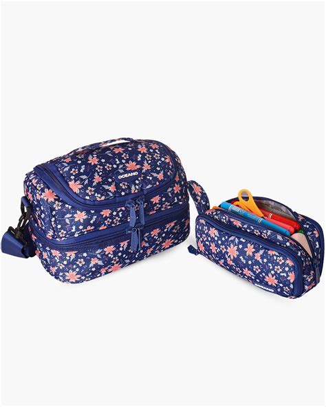 Pack Escolar Flores Oceano Mochilas