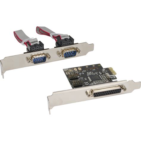 Intos Electronic Ag 76624c Inline® Interface Card 1 Port 25 Pin Parallel 2 Ports 9 Pin