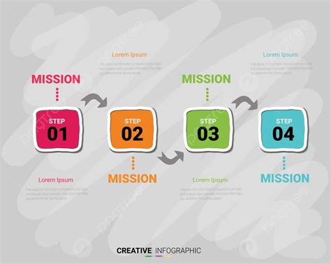Template For Timeline Infographics A Vector Design Template Featuring Four Labels On A Timeline
