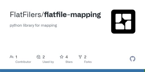 Github Flatfilersflatfile Mapping Python Library For Mapping
