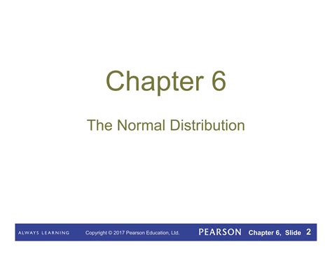 normal distribution pdf