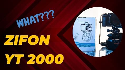 ZIFON YT 2000 | A Solo Creators Face Tracking Tripod Head - YouTube