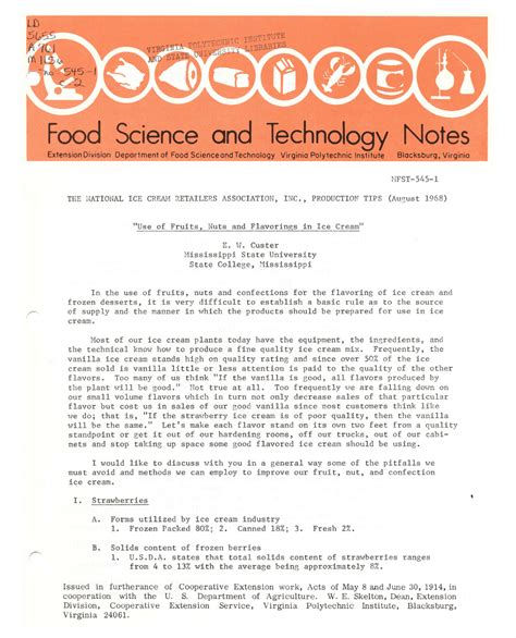 Food Science And Technology Notes Lecture Notes Food Science And Technology Docsity