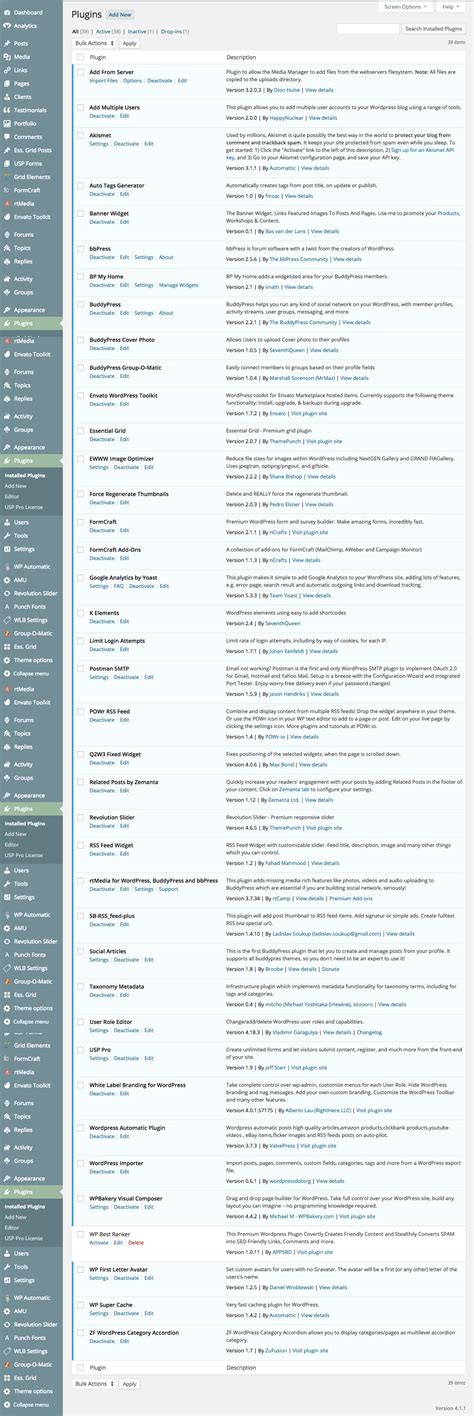 Poll How Many Wordpress Plugins Is Too Many Digging Into Wordpress