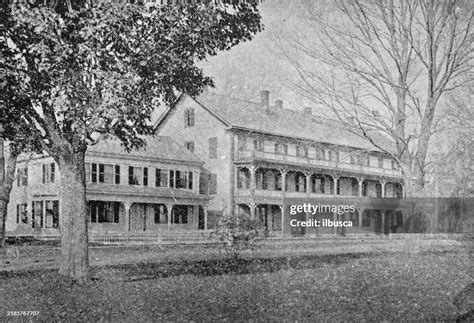 Antique Image Of Worcester And Surroundings Massachusetts Barre