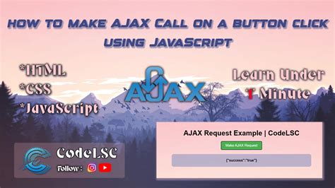 Ajax Request Example Using Javascript Codelsc