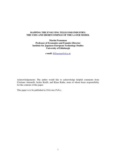 Layer Map Pdf Modularity Computer Network