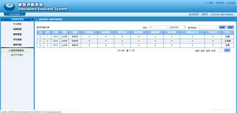 java jsp mysql教务评教管理系统 jsp mysql教务管理系统 csdn博客