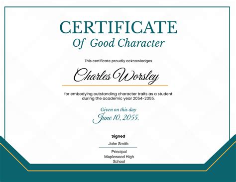 Free School Transfer Certificate Template To Edit Online