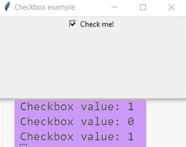 How To Create Checkboxes In Python Tkinter?