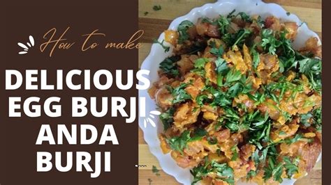 Egg Burji Anda Burji Youtube
