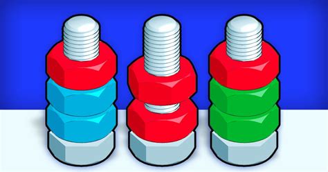 Nuts Puzzle Sort By Color 🕹️ Joue Sur Crazygames