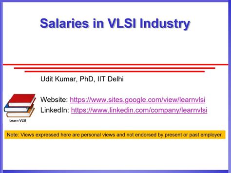 Learn Vlsi On Linkedin Salaries In Vlsi Industry