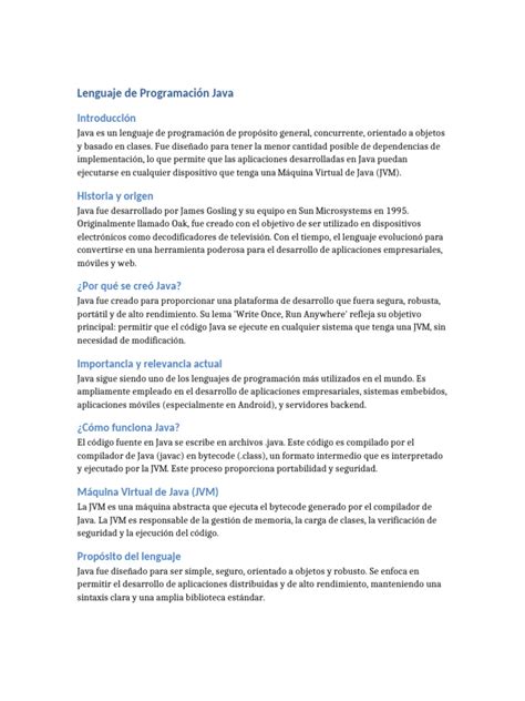 java desde cero pdf máquina virtual de java java lenguaje de
