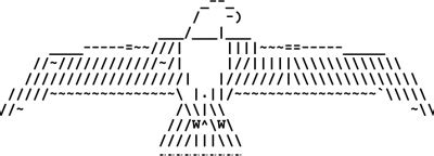 Eagle Ascii Art