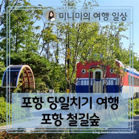 경북 당일치기 여행 가볼만한곳 포항 철길숲 주차 자전거 대여 네이버 블로그