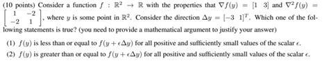 Solved Points Consider A Function F R R With The Chegg