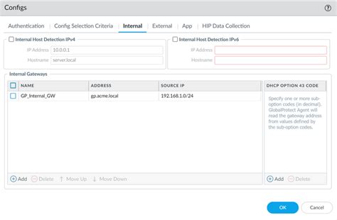 Globalprotect Portal Internal Gateway Not Filtering By Source Ip Address Palo Alto Networks