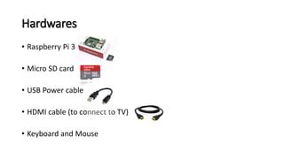 Raspberry Pi Complete Setup PPTX Operating Systems Computer Software And Applications