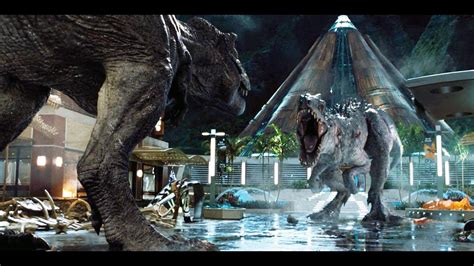 Jurassic World Indominus Rex Vs Blue T Rex The King Vs Indominus Rex
