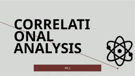 Correlational Analysis On Quantitative Researchpptx