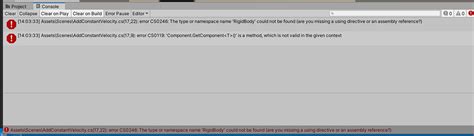 Cannot Run Script Unity Engine Unity Discussions