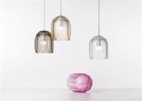 Polygons Pendants Combine 3d Modelling With Glass Cutting