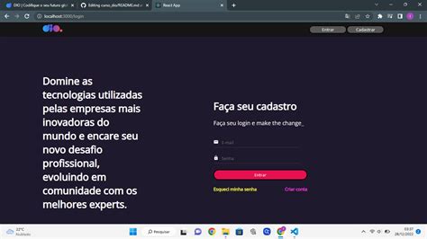 GitHub irllamartins curso dio desenvolvido durante o curso da dio Formação React Developer