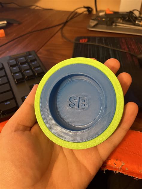 Giant Nerf Vortex Disc Drink Coaster By Sillybutts Download Free Stl Model