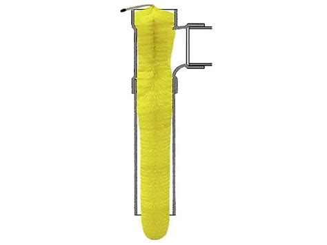Simtech Filter Stf 110 4 Yellow Bristle Filter Wastewater Supply