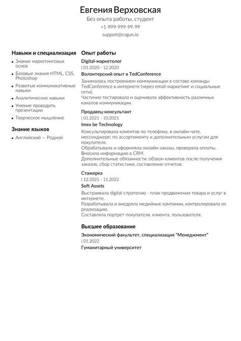 Яркие Cv электронные шаблоны резюме для поиска работы