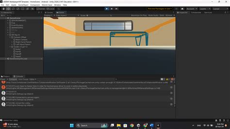 Main Camera And Controllers Dont Attach To Avatar Head And Hands
