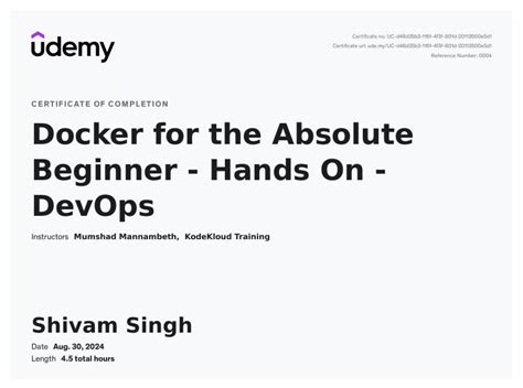 Shivam Singh On Linkedin Docker Certification Devops