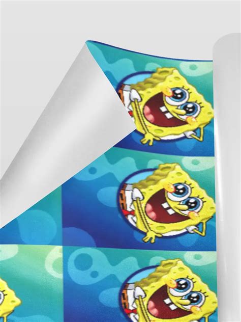 Spongebob T Wrapping Paper 58x 23 1 Roll 36 00 Buy Online With Delivery