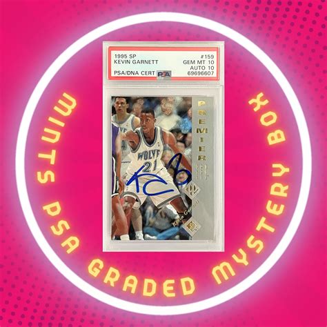 Mints Psa Graded Mystery Box Multi Sports Pack Series 18 Pristine Auction