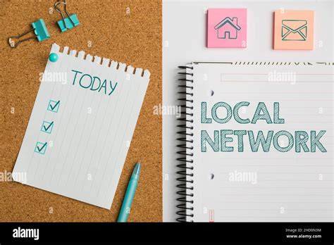 Conceptual Caption Local Network Business Approach Intranet Lan Radio