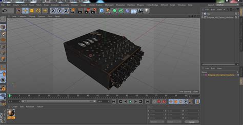enigma m4 cipher machine 3d model 49 3ds blend c4d fbx max ma