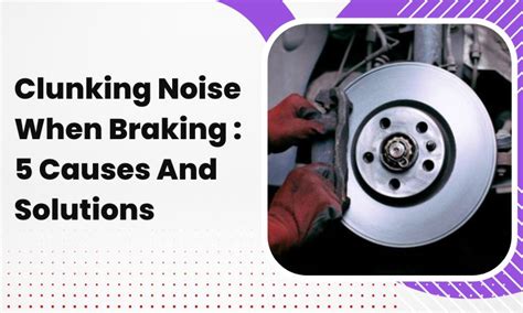 Single Pop Noise When Braking: What Causes It and How to Fix It - Engine Diary