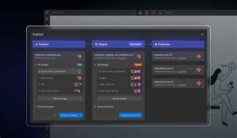 Protect Your Site With Improved Publishing Workflows Webflow Updates