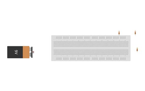 Circuit Design Kirchhoffs Voltage Law By Using Tinkercad Simulation
