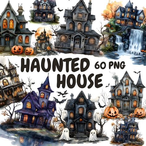 Haunted House Characters Etsy
