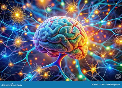 Unveiling the Intricate Network of the Human Brain a 3D Illustration of ...