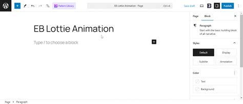 New Block How To Add Lottie Animations In Gutenberg With Essential Blocks Essential Blocks
