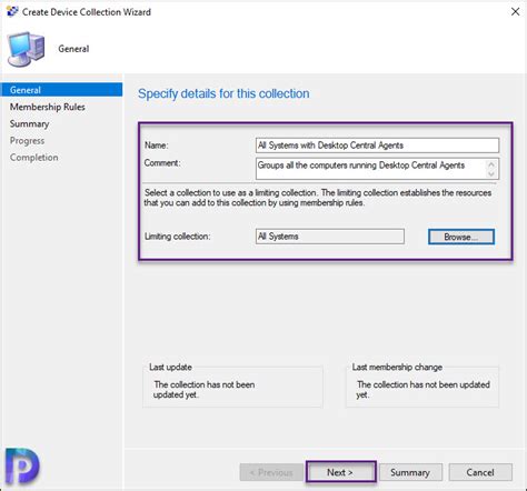 SCCM Device Collection For Desktop Central Agents