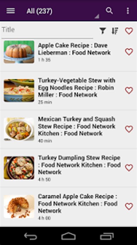 recettetek cookbook for android download