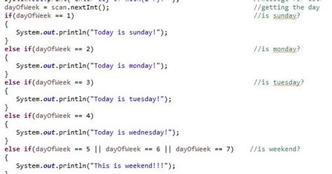 בלוג מדעי המחשב תנאים switch case