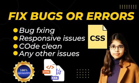 Fix Html Css Bootstrap And Responsive Bug Fixing By Nadiashoukat Fiverr