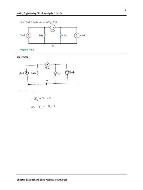chapter 3 nodal and loop analysis techni pdf pdf network analysis